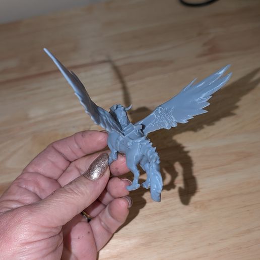STL file DnD Character - Griffin Warrior 🦅 ・3D printable design to ...