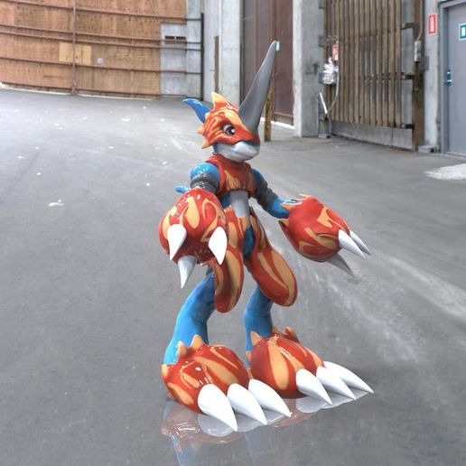 flamedramon evolution