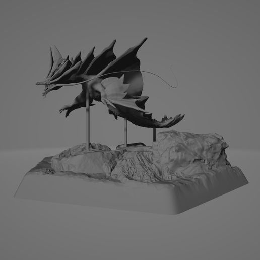 👹 MONSTER HUNTER AMATSU FIGURE・ STL File for 3D printing・Cults
