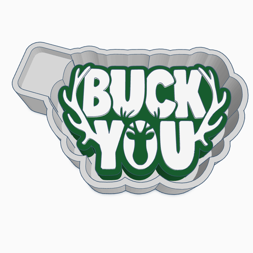 STL file Buck You 2 Freshie Housing 🫵 ・3D print object to download・Cults