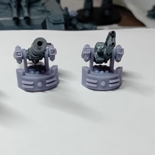 🪖 Heresy Tank Sponson Mount・ STL File for ・Cults