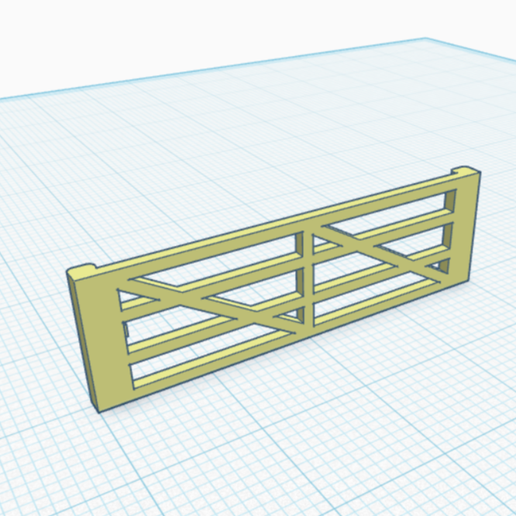 💻 OO Gauge Fence - Model Railways・ STL File for 3D printing・Cults