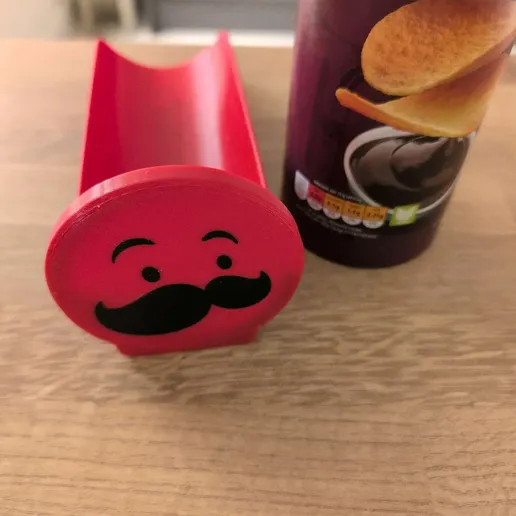 🍽️ Pringles sliding tray with functional lid・ STL File for 3D printing ...