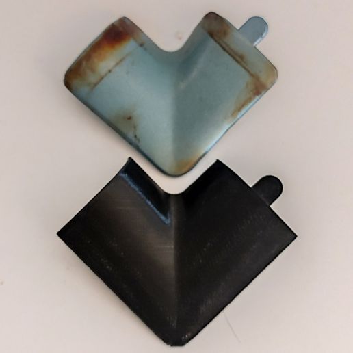 🚙 Chevrolet Impala 1967 Rear Window trim corner piece・ STL File for 3D ...