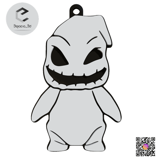 STL file Oogie Boogie / Jack Skellington Christmas Sphere 🎄 ・3D printer ...