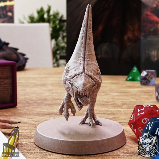 STL file Abyssal Chicken - E 🐔 ・3D print design to download・Cults