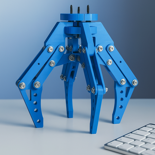 🧞‍♂️ Robotic Gripper – 3D Printed Modular Claw・ STL File for 3D ...