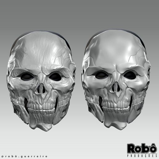 📁 Warden Nemesis Mask - Warzone MW3 - STL model 3D print file・ STL File ...