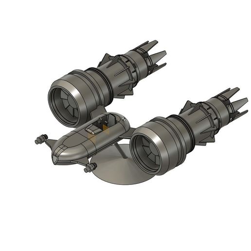 ⭐ Star wars neva kee pod's Podracer・ 3D File for 3D printing・Cults