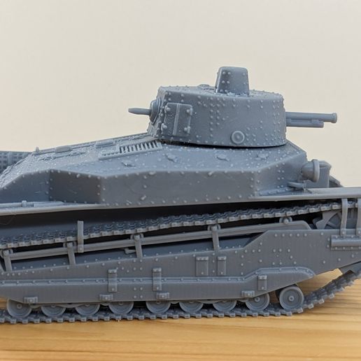 🪖 Medium Tank Type 89 I-Go Type A + 2 Tankmen (Japan, WW2)・ 3D File for ...
