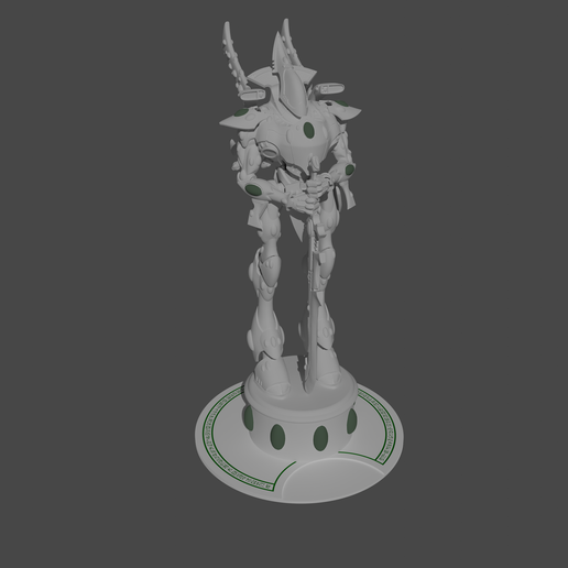 🎲 ELDAR WRAITH STATUE・Free STL File for ・Cults