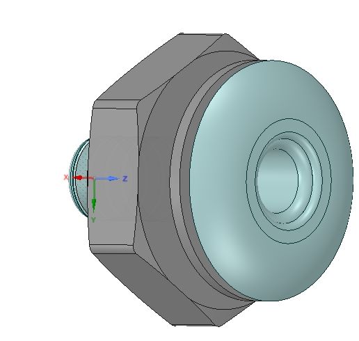 🛥️ Marine Boat Thru Hull Fitting Connector 1 inch Hose neck12 3d-print ...
