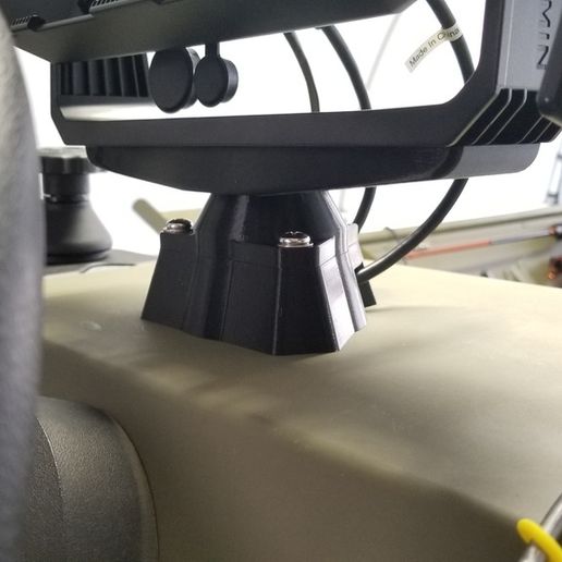 👽 Garmin Striker/EchoMap Mount・Free STL File for ・Cults