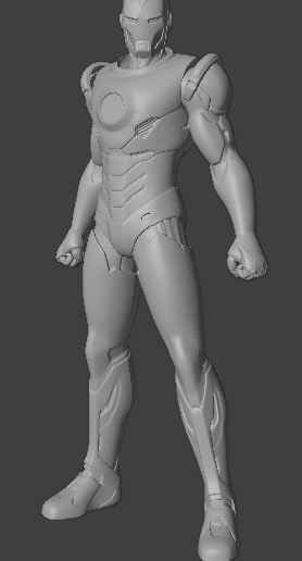 👨 Iron Man Classic Armor Life-Size Statue | Marvel 3D Printable STL ...