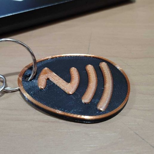 STL file nfc keychain 🗝️ ・3D print object to download・Cults