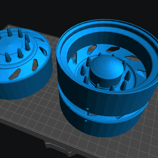 🚚 generic dually wheels・Free STL File for 3D printing・Cults