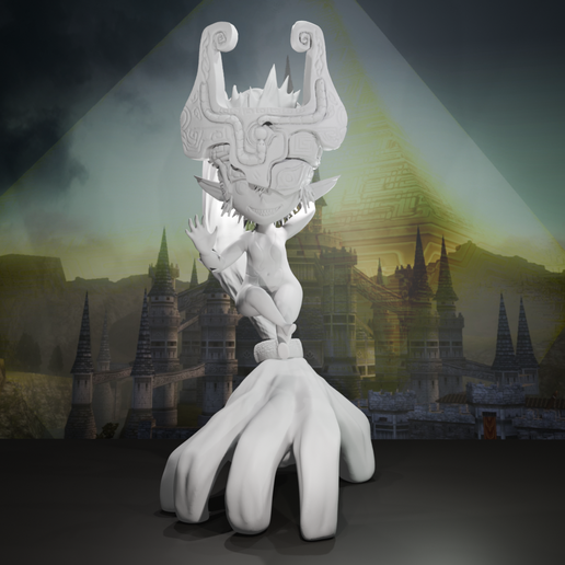 👸 Midna - The Legend of Zelda Twilight Princess・ STL File for 3D ...