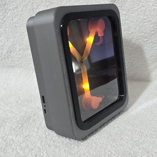 🔋 Battery operated Flux Capacitor・ STL File for 3D printing・Cults