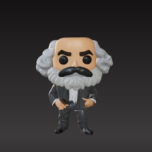 🐕 Karl Marx・ STL File for 3D printing・Cults