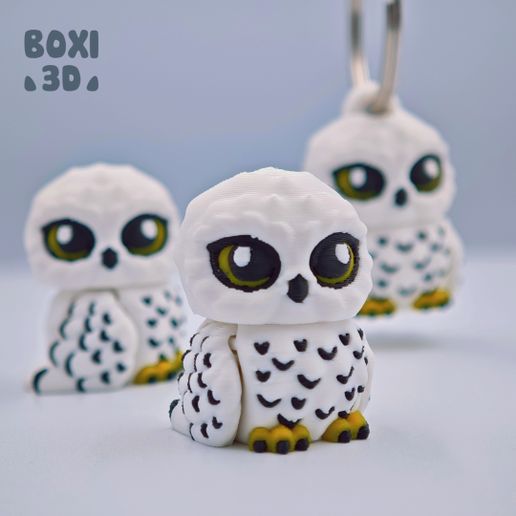 🤡 HARRY POTTER - HEDWIG - FLEXI - ARTICULATED - CUTE-PRINT IN PLACE・ 3D ...