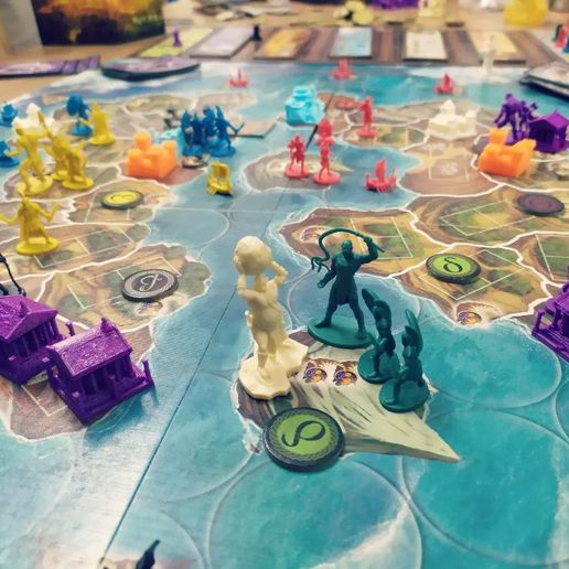 🎲 Cyclades Buildings・ STL File for 3D printing・Cults