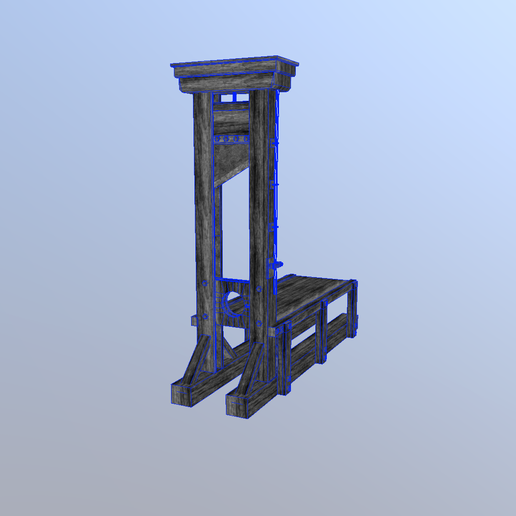 🏠 Guillotine・ STL File for ・Cults