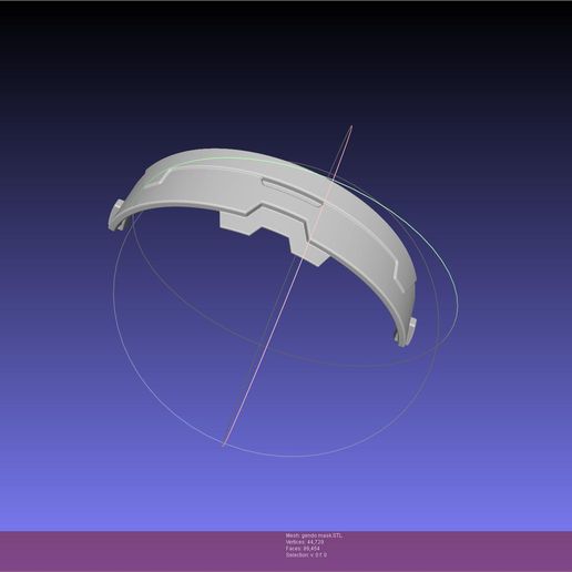 🎭 Evangelion Rebuild Gendo Mask Printable Model・ STL File for 3D ...