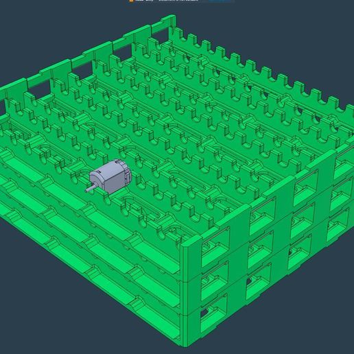 🧞‍♂️ MINI 4WD STACK MOTOR HOLDER・ STL File for 3D printing・Cults