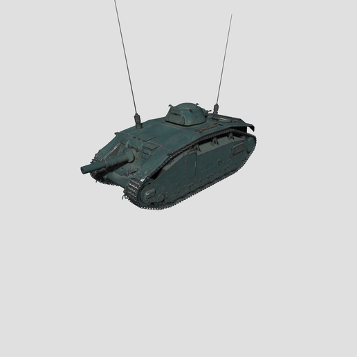 🪖 A collection of 3D models of French tank destroyers and self ...