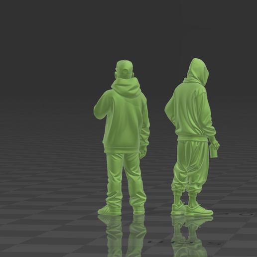 🎨 Graffiti Artists Vol. 1 - 2PACK 1/64 Scale | Urban style for dioramas ...