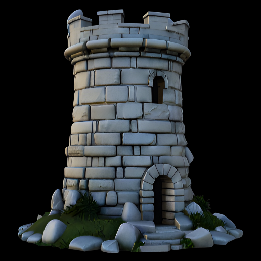 stone wizard tower