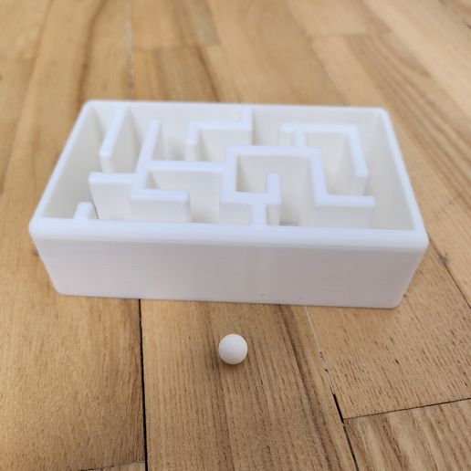 3MF file 3D maze and ball 🆒 ・3D print design to download・Cults