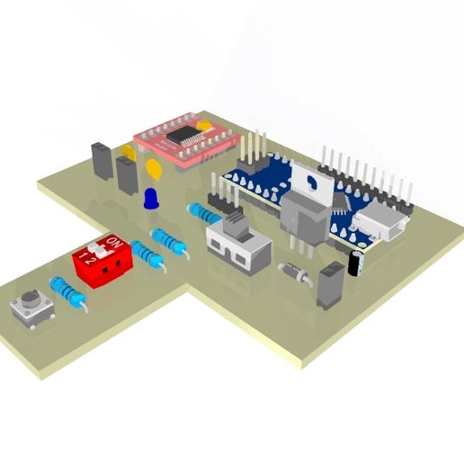 💭 SEGUIDOR DE LÍNEA / LINE FOLLOWER・Archivo STL Gratis para Impresión ...