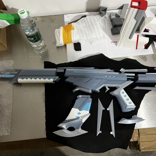 3D file Valorant KURONAMI VANDAL 🧸 ・Model to download and 3D print・Cults