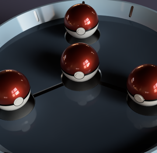 🐉 Professor Oak Pokeball Stand (From First Episode)・ STL File for ・Cults