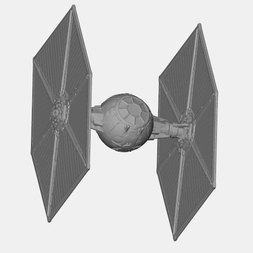 ⭐ Star Wars - Empire - Tie Fighter - 3D Printable・ STL File for 3D ...