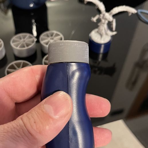 🧢 Cap for redgrassgames miniature holder RGG 360 V2・ STL File for ・Cults