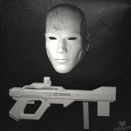 🔫 Lance - Arc Raiders - Cosplay Mask and Gun・ 3D File for 3D printing・Cults