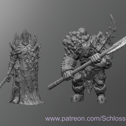 🎲 Blight knights ver2・Archivo STL para Impresión 3D・Cults