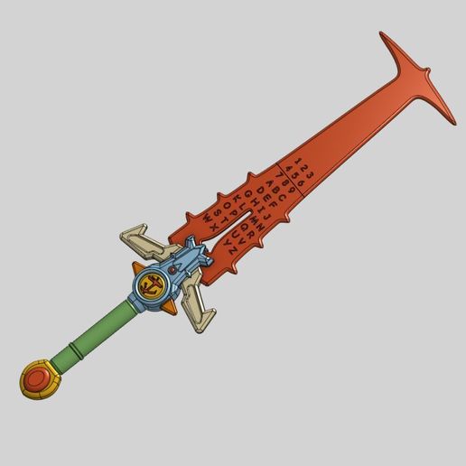 🗡️ Babys First Crucible Doom inspired toy sword・ 3D File for 3D ...