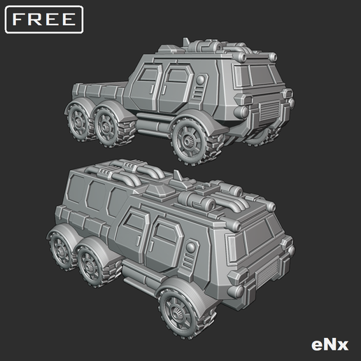🚀 Land Vehicle - Armored Vehicle - EKALA 1 (ESCALA 1/250)・Archivo 3D ...