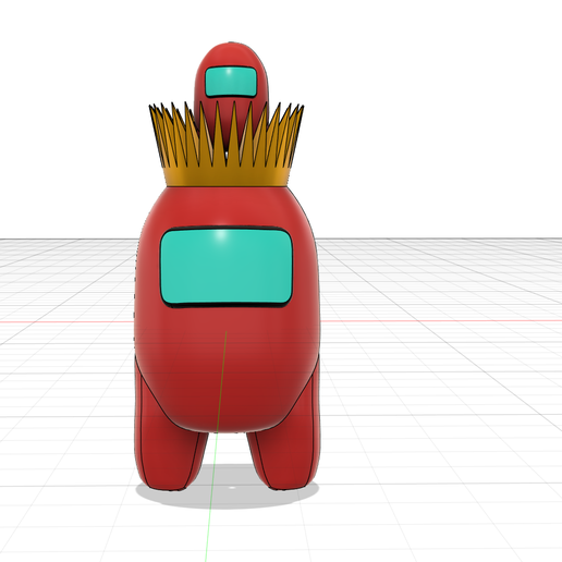 STL file amongus king 🤴 ・3D printable design to download・Cults