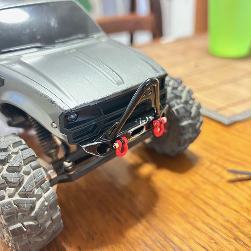 👽 IR60 (Injora LCG Univ. Chassis to SCX24 Bumper adapter.・ STL File for ...