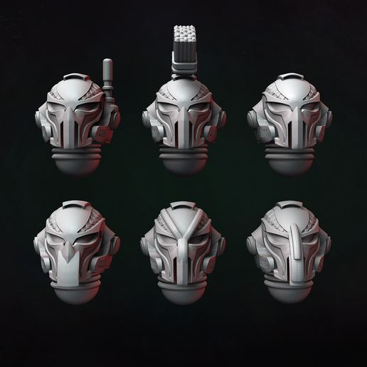 🎲 Crimson Drake helmets・ STL File for 3D printing・Cults