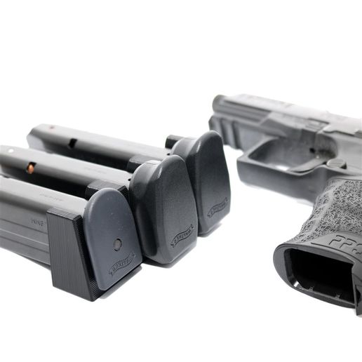 STL 文件 Wall mounted magazine hanger for Walther PPQ Q4 / Q5 🔫 ・可下载 3D ...