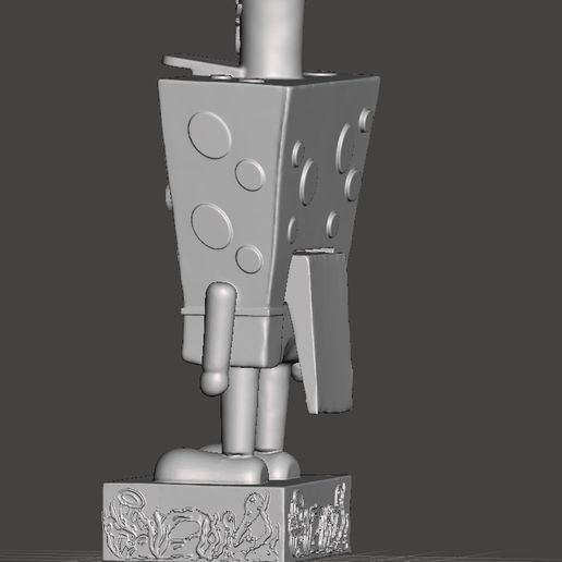 🎄 spongebob christmas nutcracker・ STL File for ・Cults