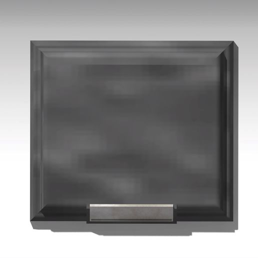 🟪 Diorama stand rectangular & square・ STL File for 3D printing・Cults