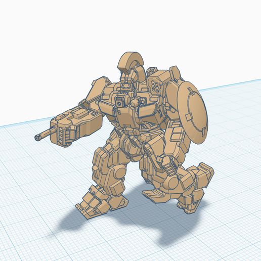 🛡️ Mecha Hoplite + Shield・Free STL File for 3D printing・Cults