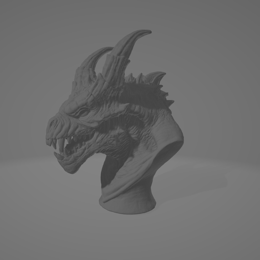👤 Deathclaw Bust Sculpture 3D Print Model Fallout Inspired Collectible ...