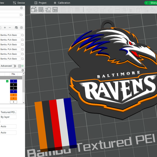 🛡️ NFL Baltimore Ravens Keychan Shield Printable and Renderable・ 3D ...